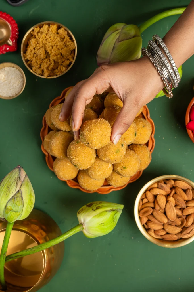 Besan Laddoo - Gokul Sweet